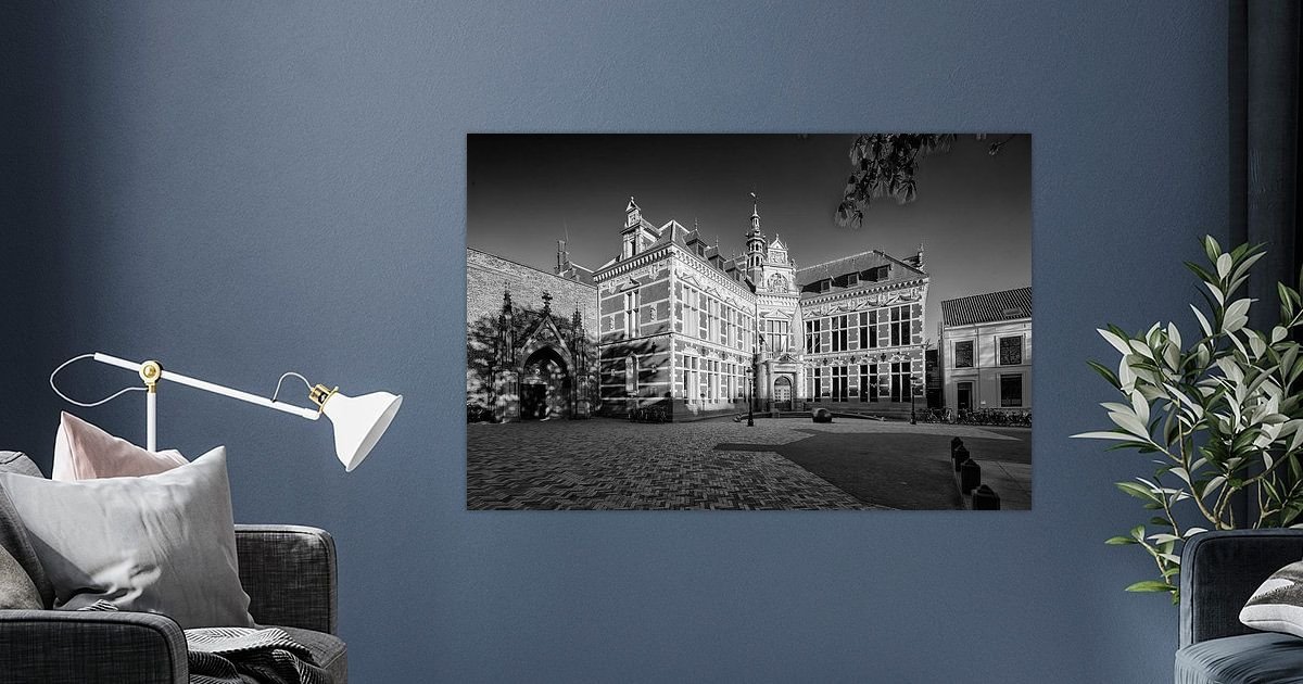 Het academiegebouw op het Domplein in Utrecht van André Blom Fotografie ...