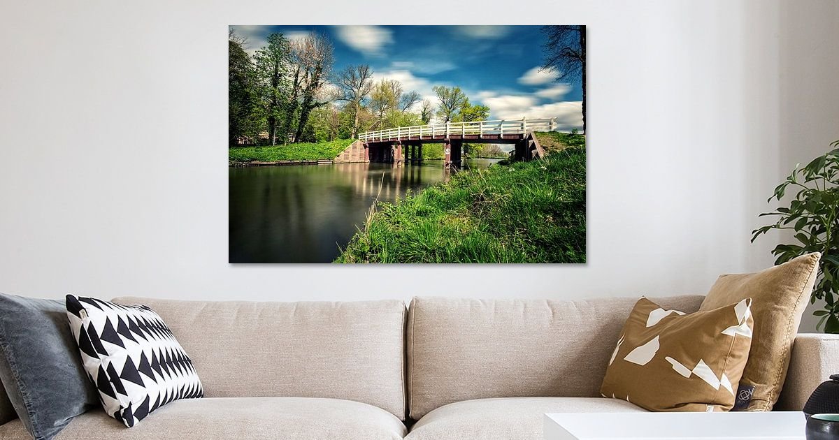 De Kromme Rijn bij Rhijnauwen in Bunnik (II) van André Blom Fotografie ...