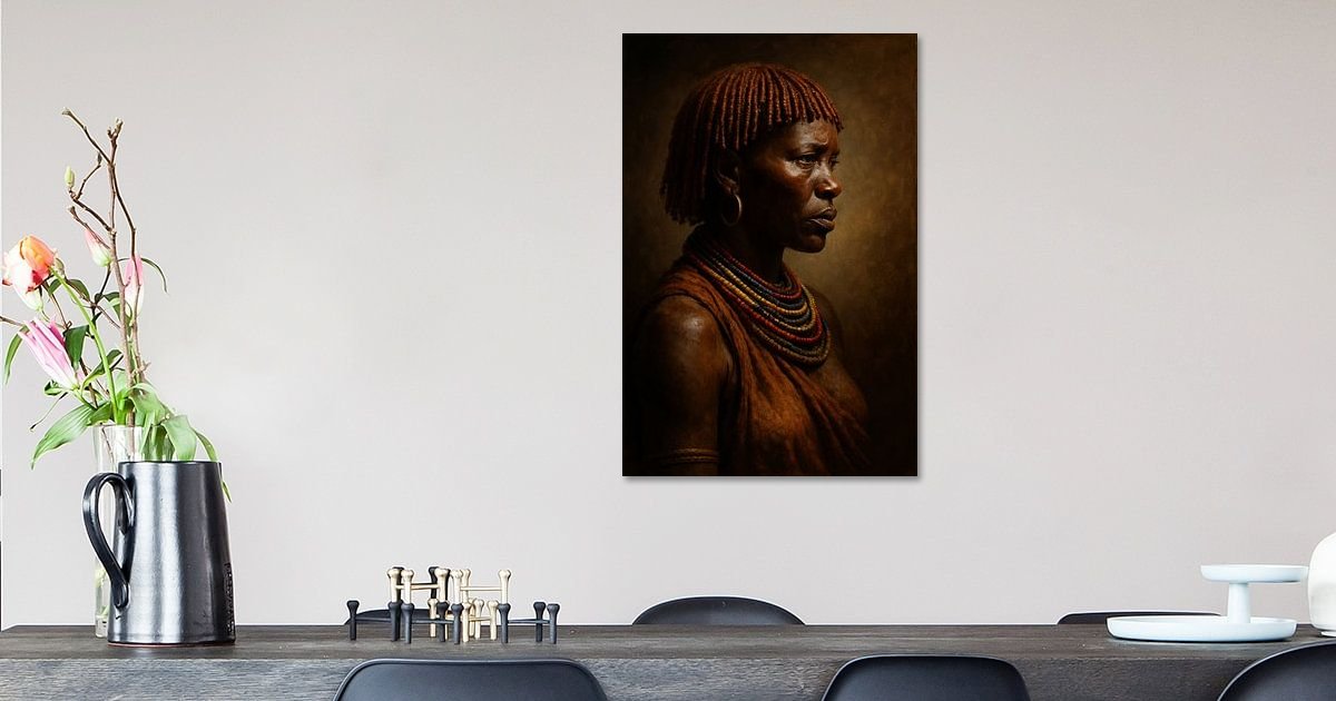 Kracht en Traditie – portret van een Hamar-vrouw van But First Framing ...