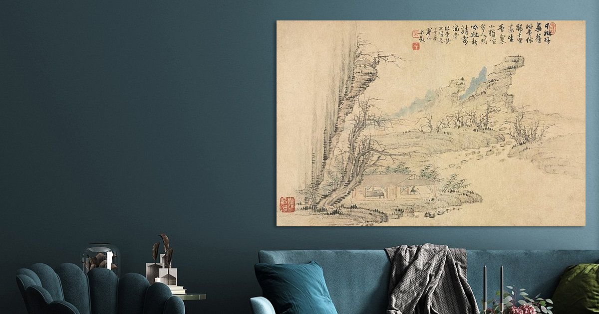 Mei Qing - Landschappen in verschillende stijlen naar oude meesters 01 ...