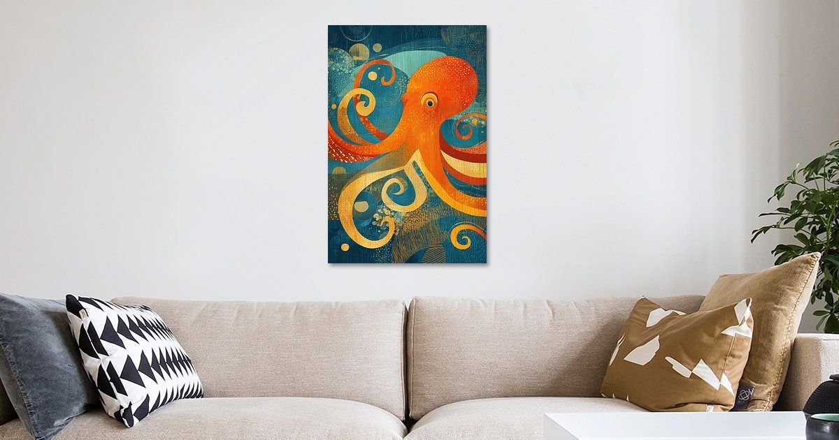 Octopus Art by Talented Artists - Free Shipping | Art Heroes