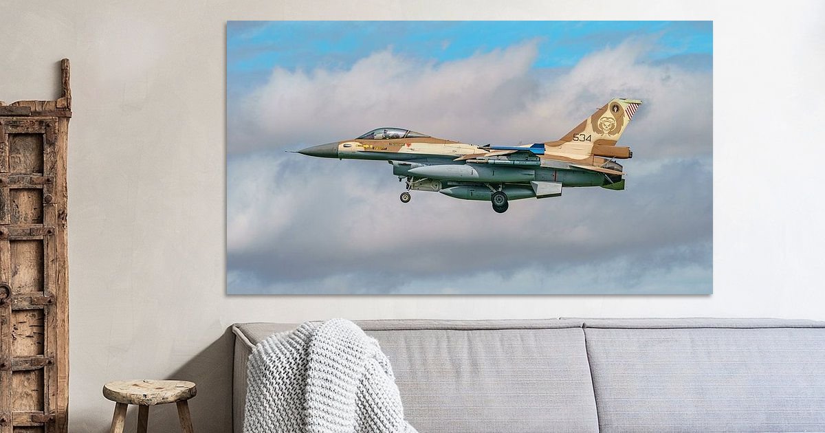 Israeli Air Force F-16C Barracks from 101 Squadron. by Jaap van den ...