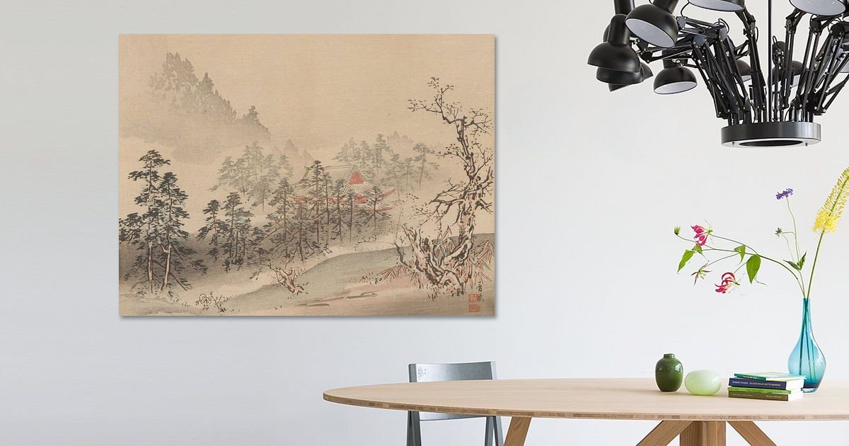 Motief uit Yōfu gajō (Fotoalbum van de vreedzame hoofdstad) van Peter ...