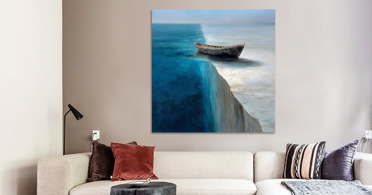 On The Edge van Jacky op canvas, behang en meer