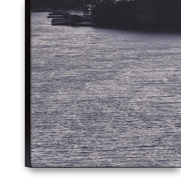 Waar verlangen het anker laat vallen van Walter G. Allgöwer op canvas ...