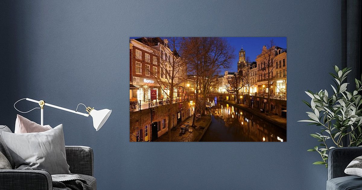 Donker Utrecht | Bestel premium kunstwerken