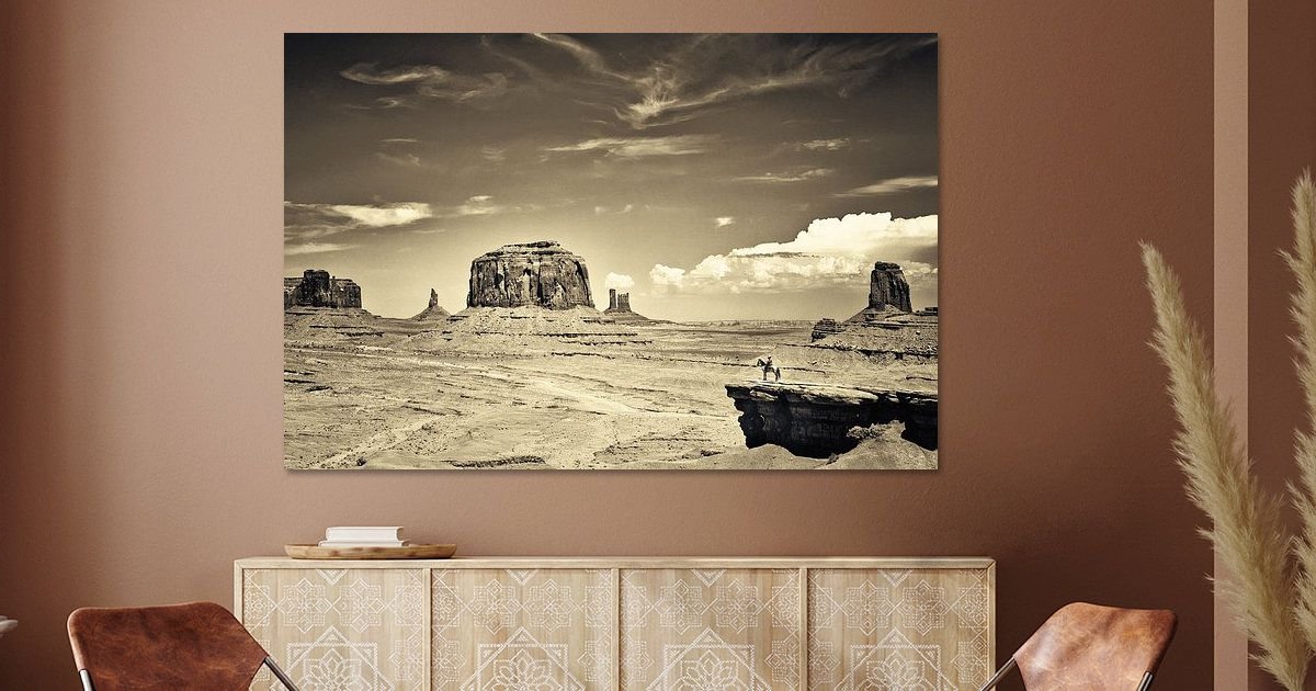 Monument Valley par l'artiste Peter Bongers