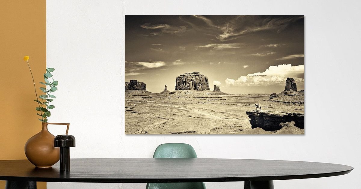 Monument Valley par l'artiste Peter Bongers