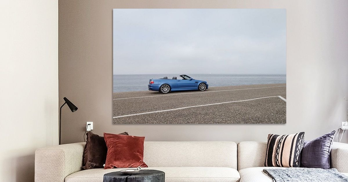 BMW M3 van Menno Schaefer op canvas, behang en meer