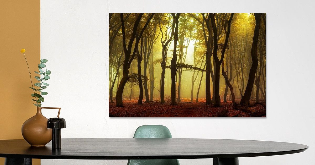 Spectres in the Fog. van Inge Bovens op canvas, behang en meer