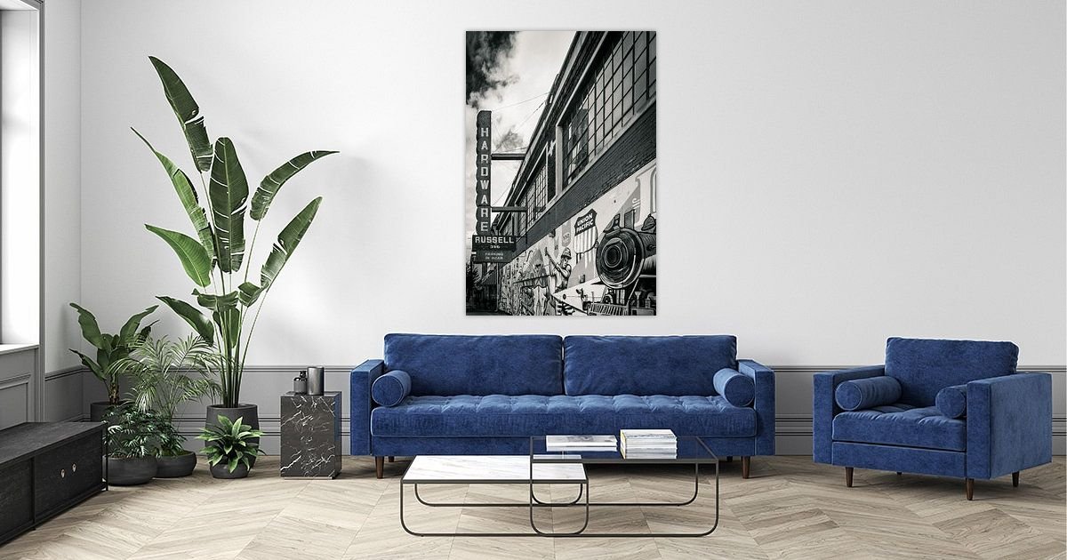 Memphis Straatbeeld van VanEis Fotografie op canvas, behang en meer