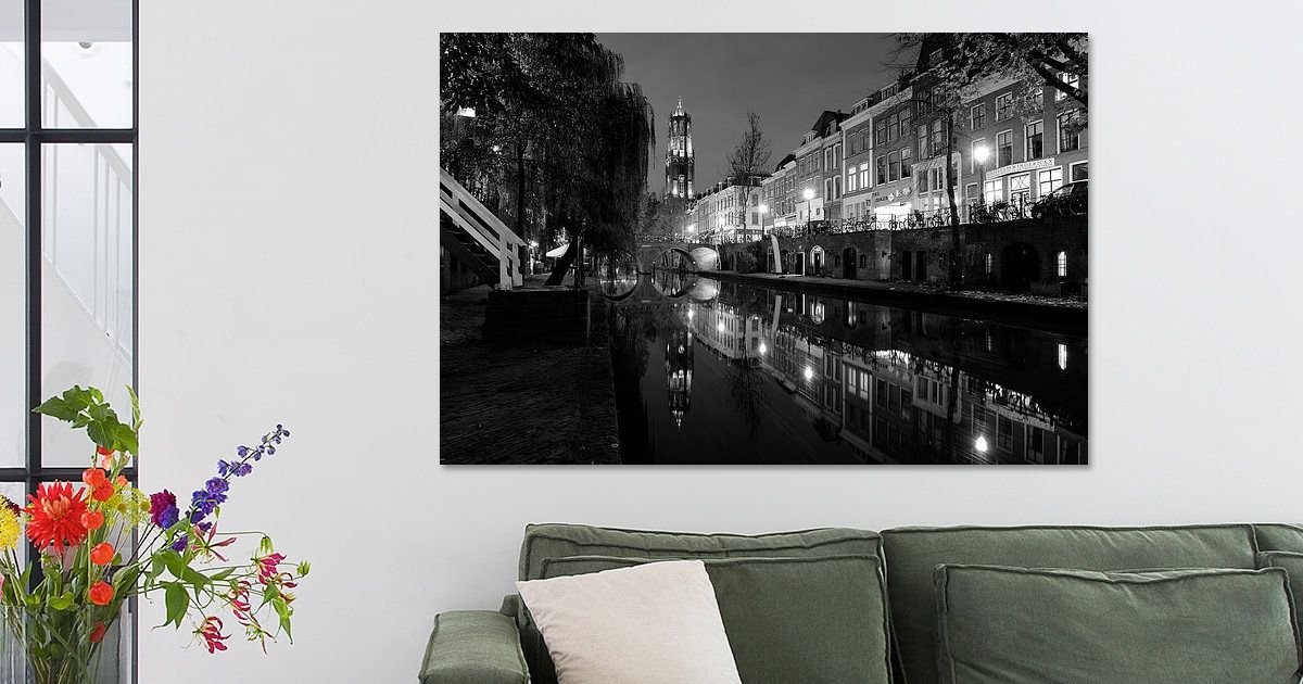 Donker Utrecht | Bestel premium kunstwerken