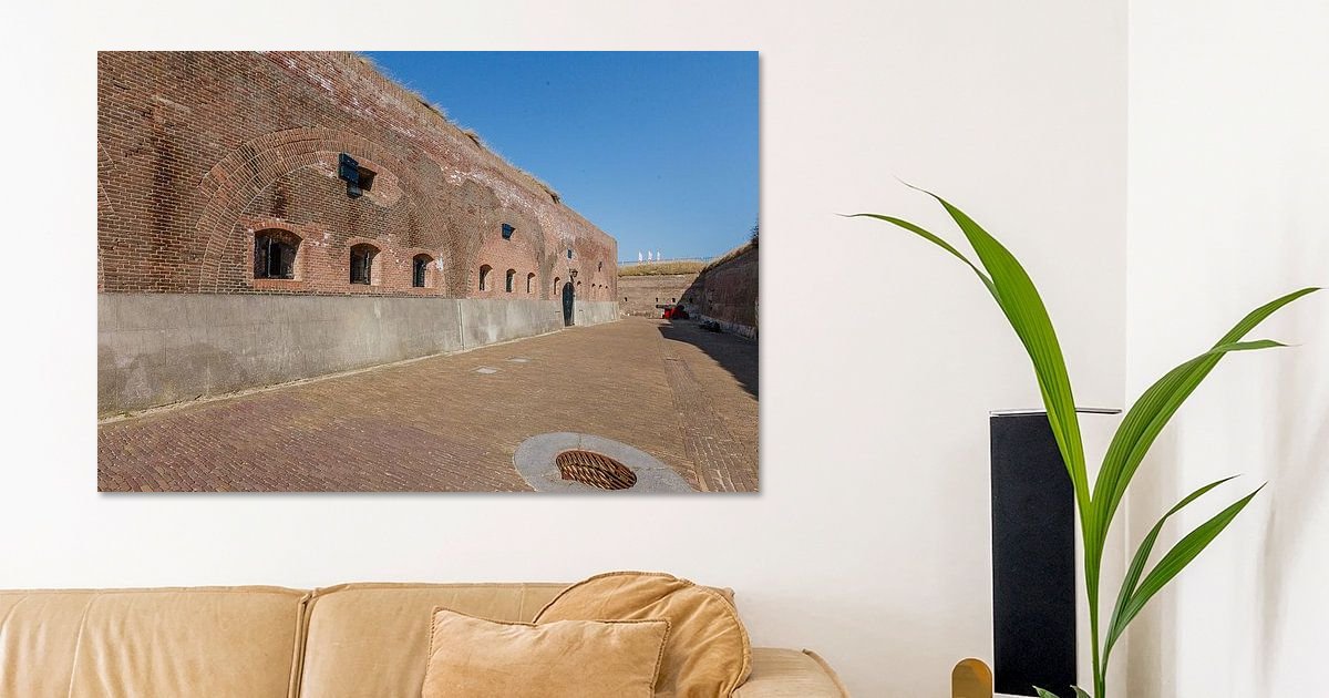 Fort Kijkduin bij Huisduinen, Den Helder, Noord Holland, Nederland van ...