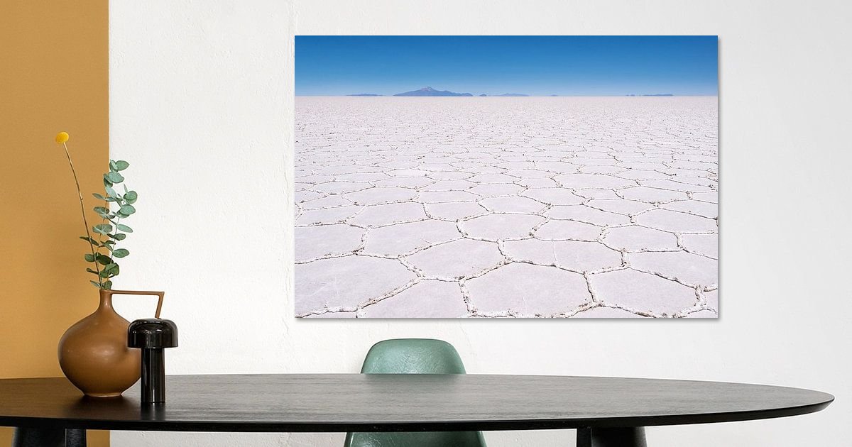 Salar de Uyuni by Ronne Vinkx on canvas, poster, wallpaper and more