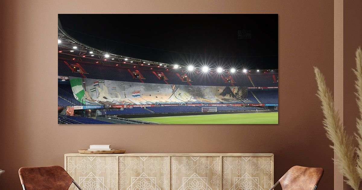 De Zilvervloot in het Feijenoord Stadion "De Kuip" in Rotterdam van MS ...