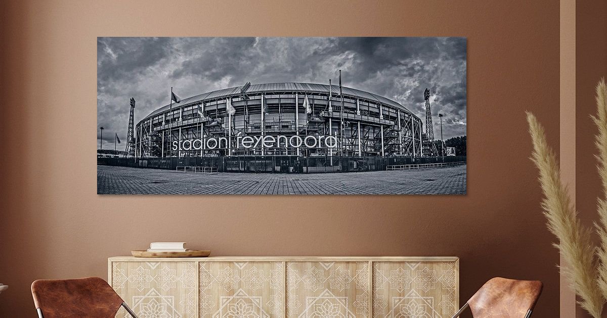 De Kuip (stadion van Feijenoord) van Rene Ladenius Digital Art op ...