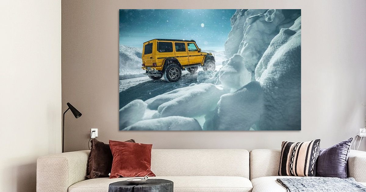 Mercedes-Benz Wall Art - Custom-Made & Free Shipping | Art Heroes