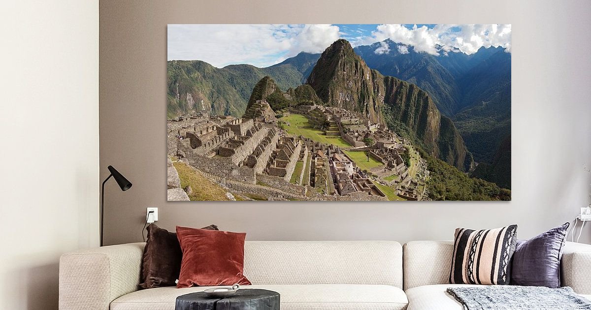 Historical Inca city Machu Picchu by iPics Photography on canvas ...