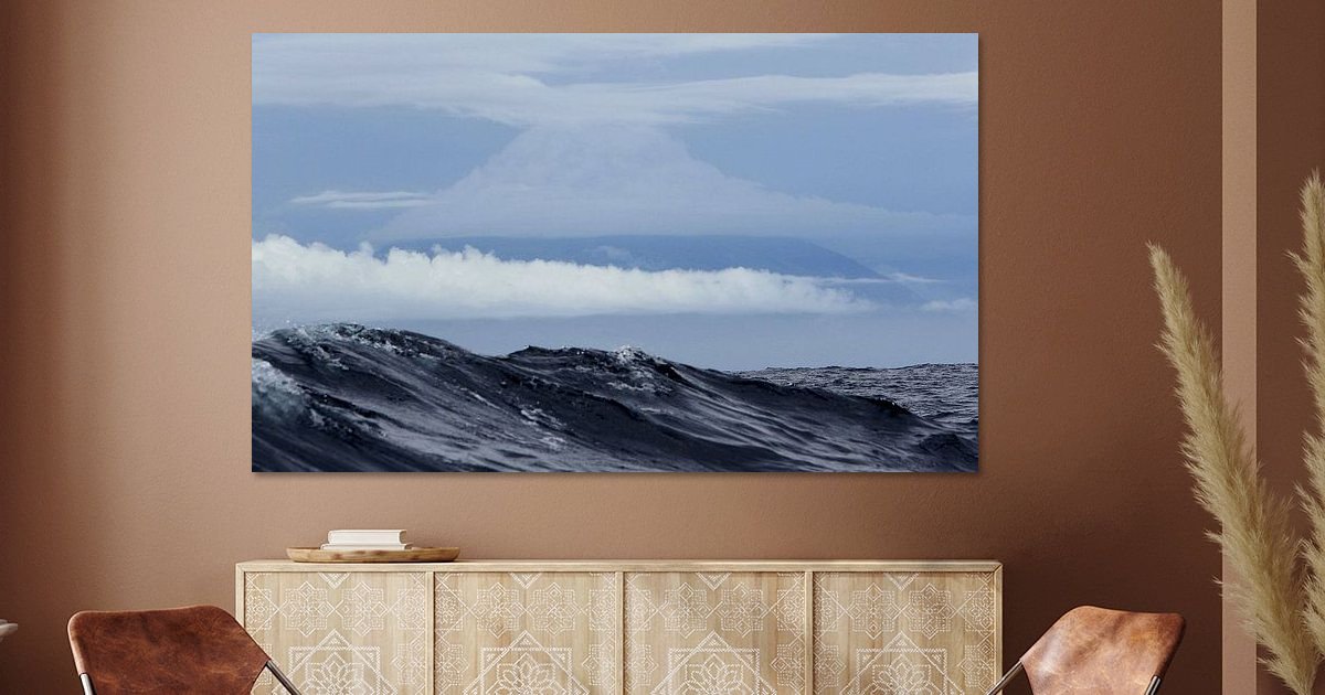 MONTANHA DO PICO by Sybrand Treffers on canvas, poster, wallpaper and more