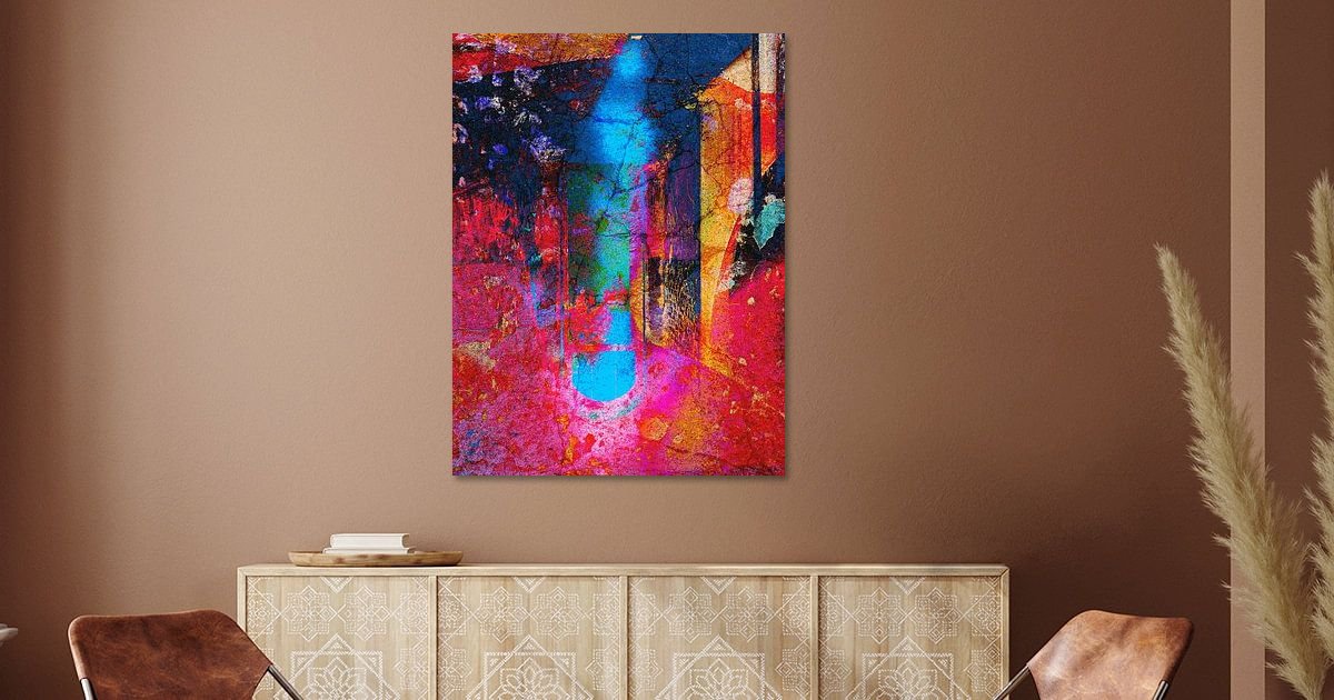 Modern, Abstract Digitaal Kunstwerk – Close To The Madness van Art By ...