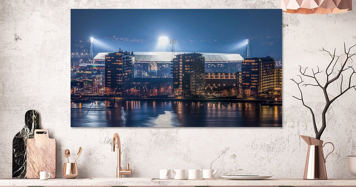 Feijenoord Stadion "De Kuip" Luchtfoto 2018 in Rotterdam van MS ...