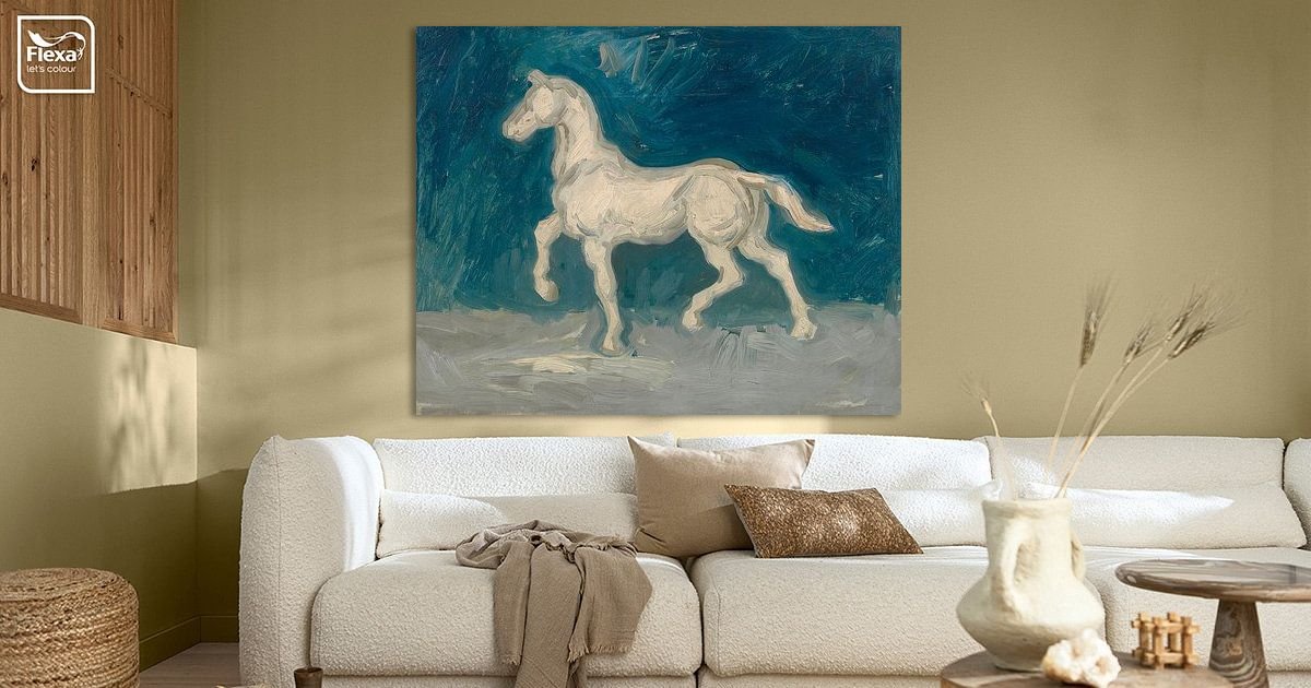 Vincent van Gogh, Cheval (vu à vtwonen) | Art Heroes