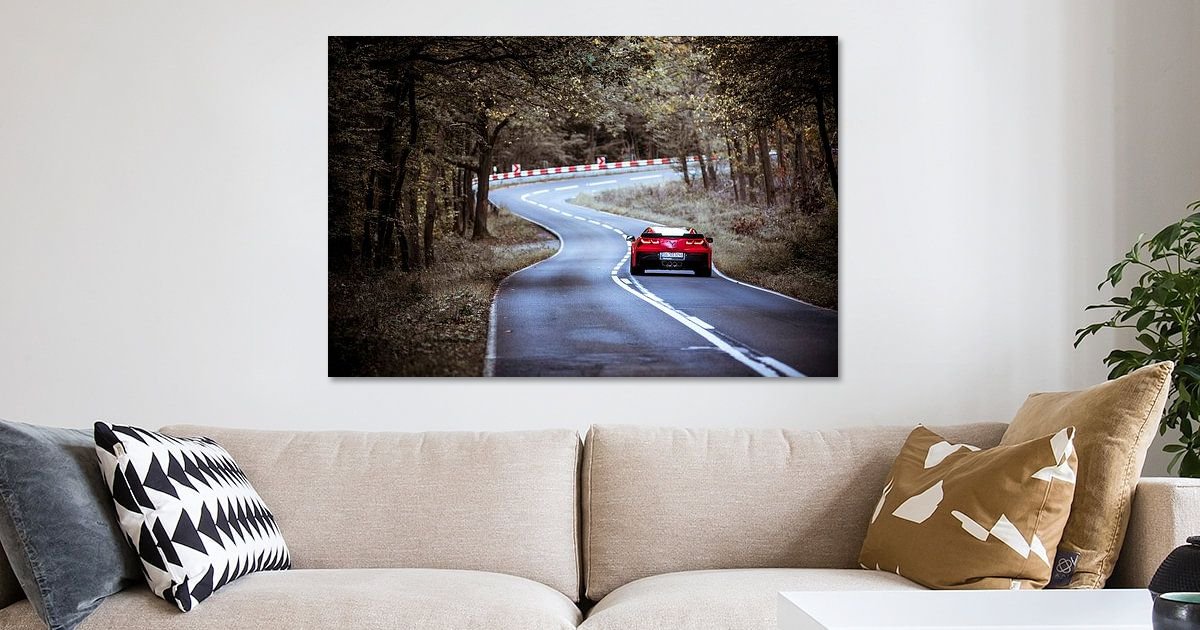 Chevrolet Corvette GS by Sytse Dijkstra on canvas, poster, wallpaper ...