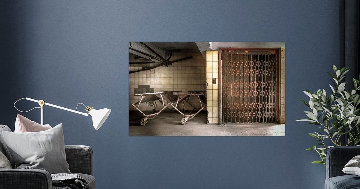 Elevator in an abandoned syrup factory by Olivier Photography on canvas ...