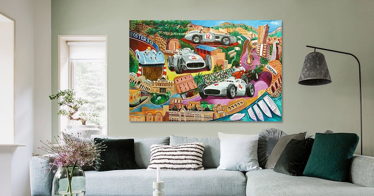 Mercedes-Benz Wall Art - Custom-Made & Free Shipping | Art Heroes
