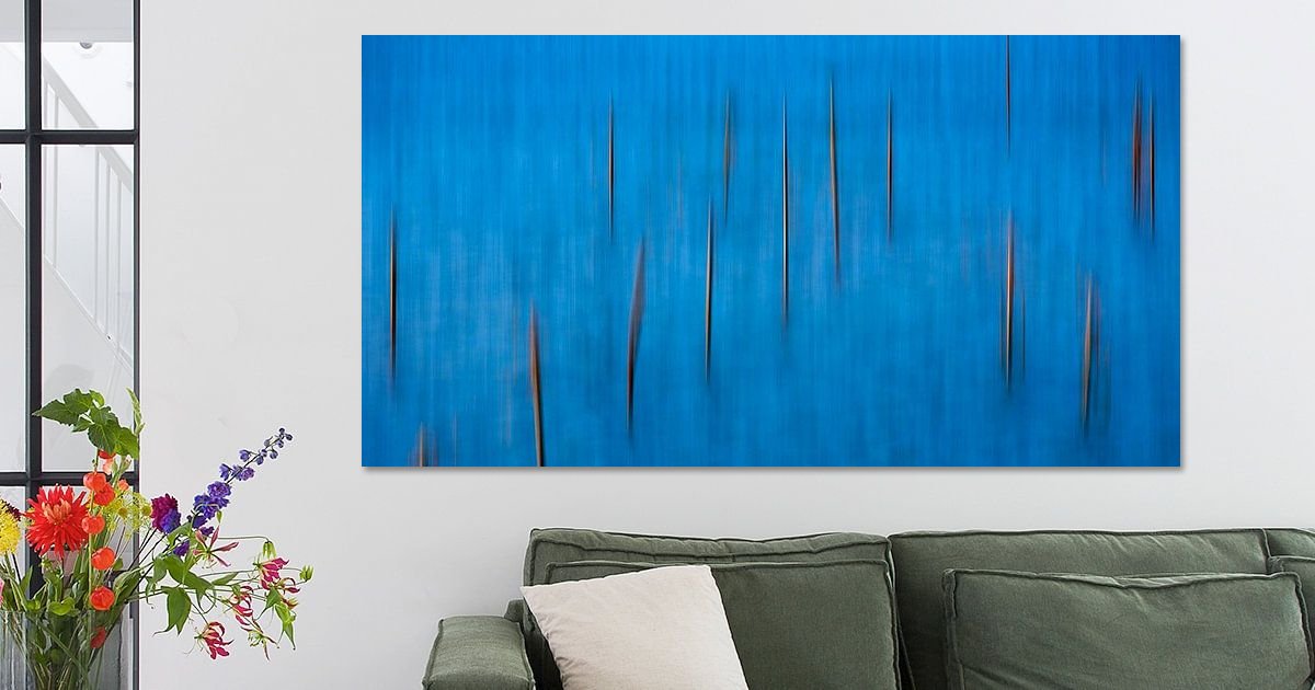 De Zandkreek van Patrick LR Verbeeck op canvas, behang en meer