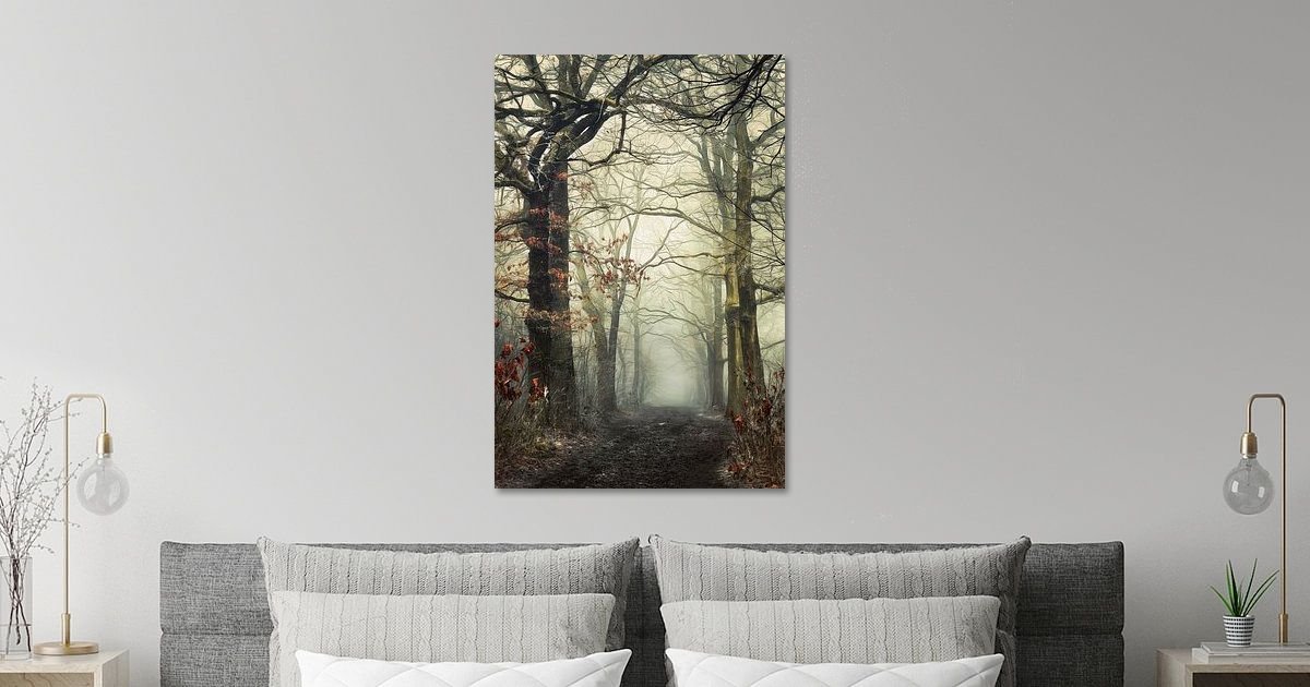 Veins. van Inge Bovens op canvas, behang en meer