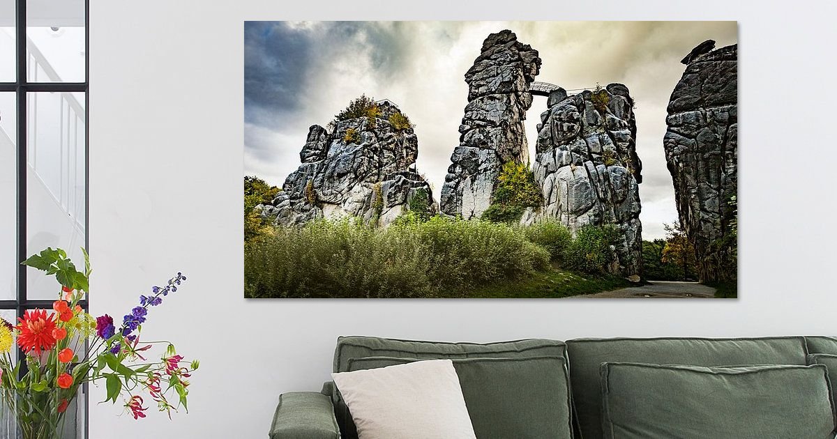 Externsteine Wandbilder auf Leinwand, Poster und mehr | Art Heroes