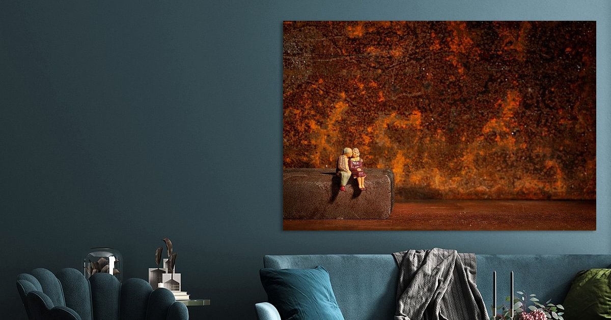 old love does not rust by Remko Killaars on canvas, poster, wallpaper ...
