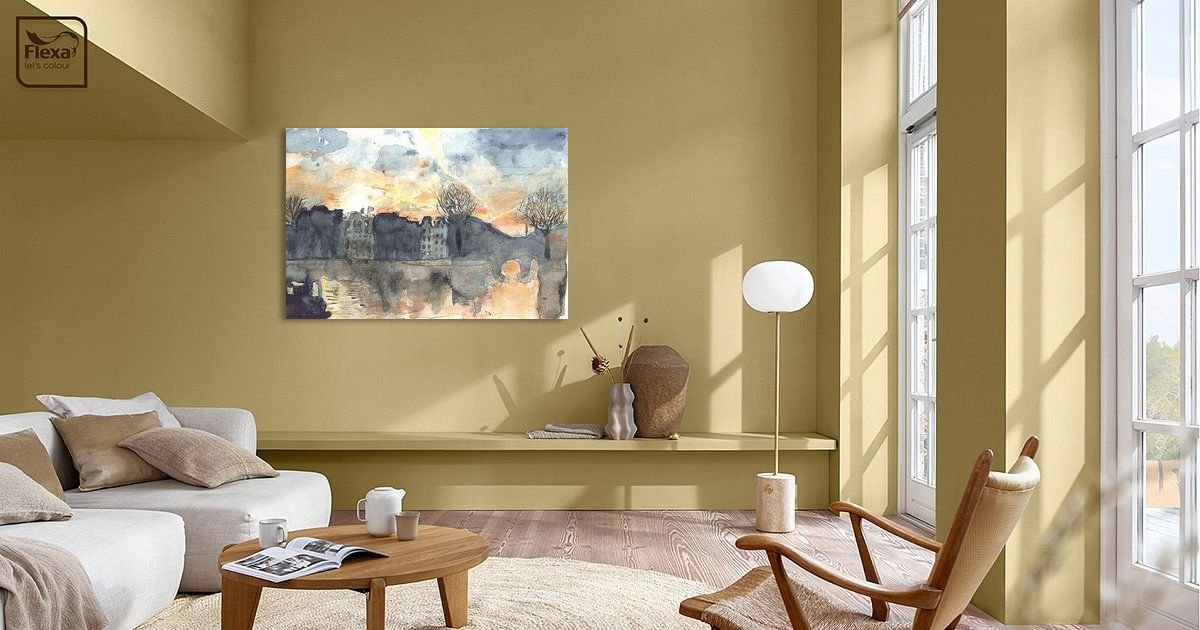 Steden prints op canvas en meer - Werk aan de Muur