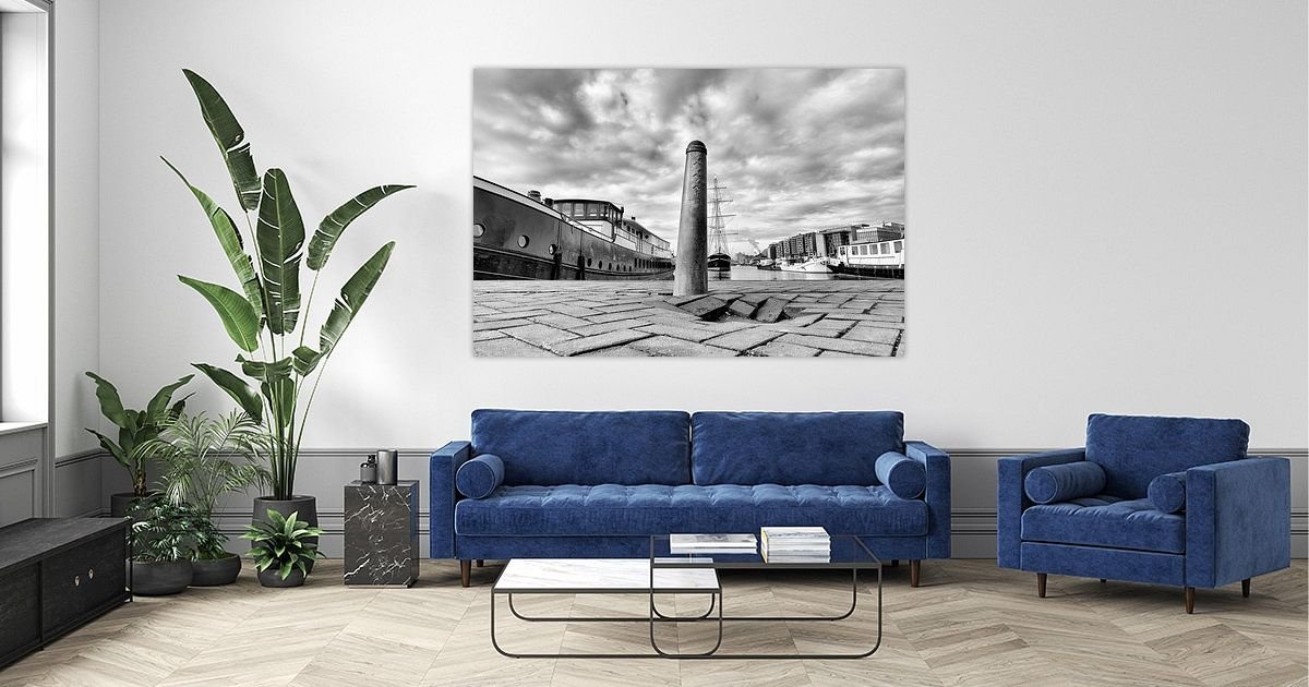 Amsterdammertje van Peter Bongers op canvas, behang en meer