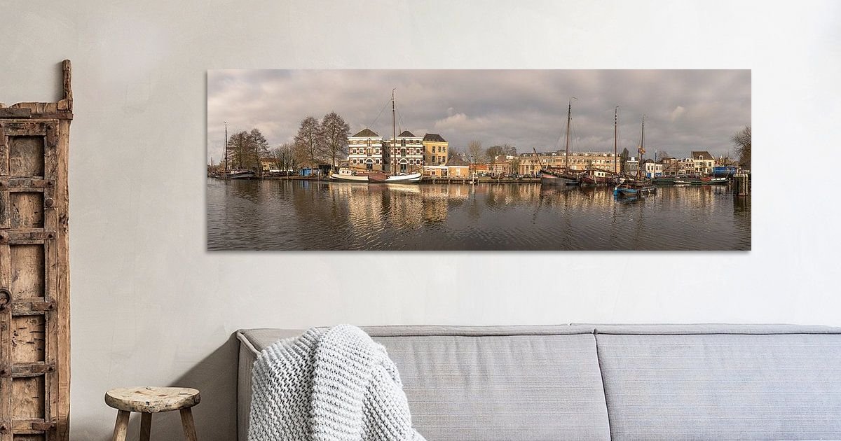 Panoramafoto Museumhaven in Gouda van Rinus Lasschuyt Fotografie op ...
