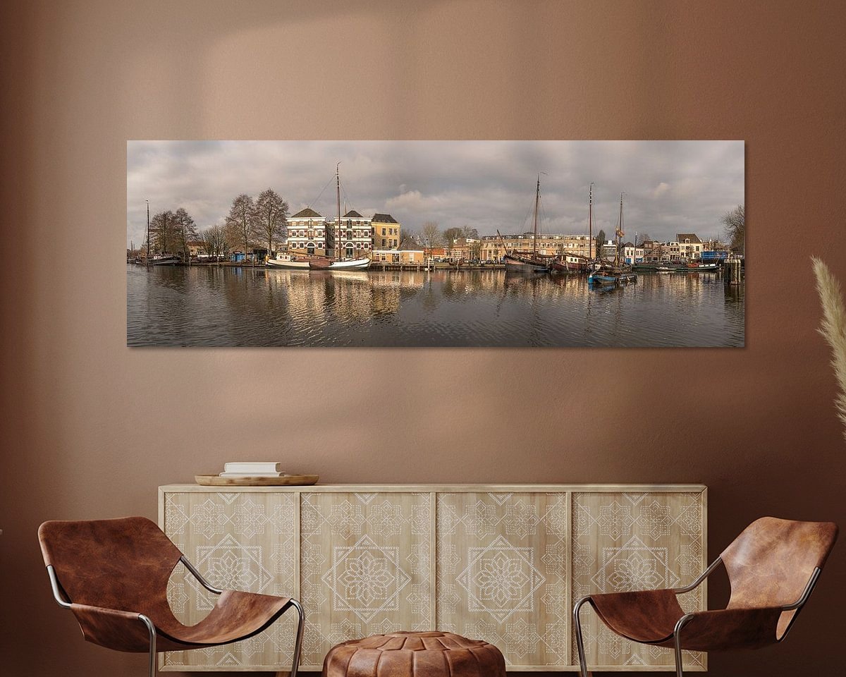 Panoramafoto Museumhaven in Gouda van Rinus Lasschuyt Fotografie op ...