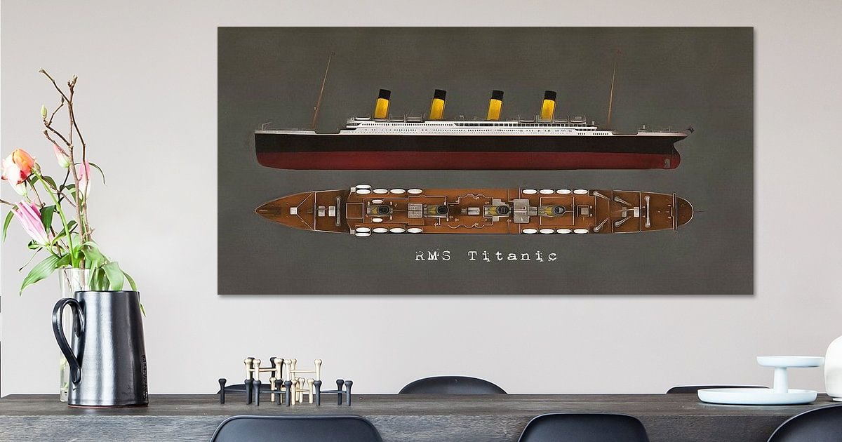 Classic – Retro RMS Titanic by Jan Keteleer (JanKé): A Journey Beyond ...