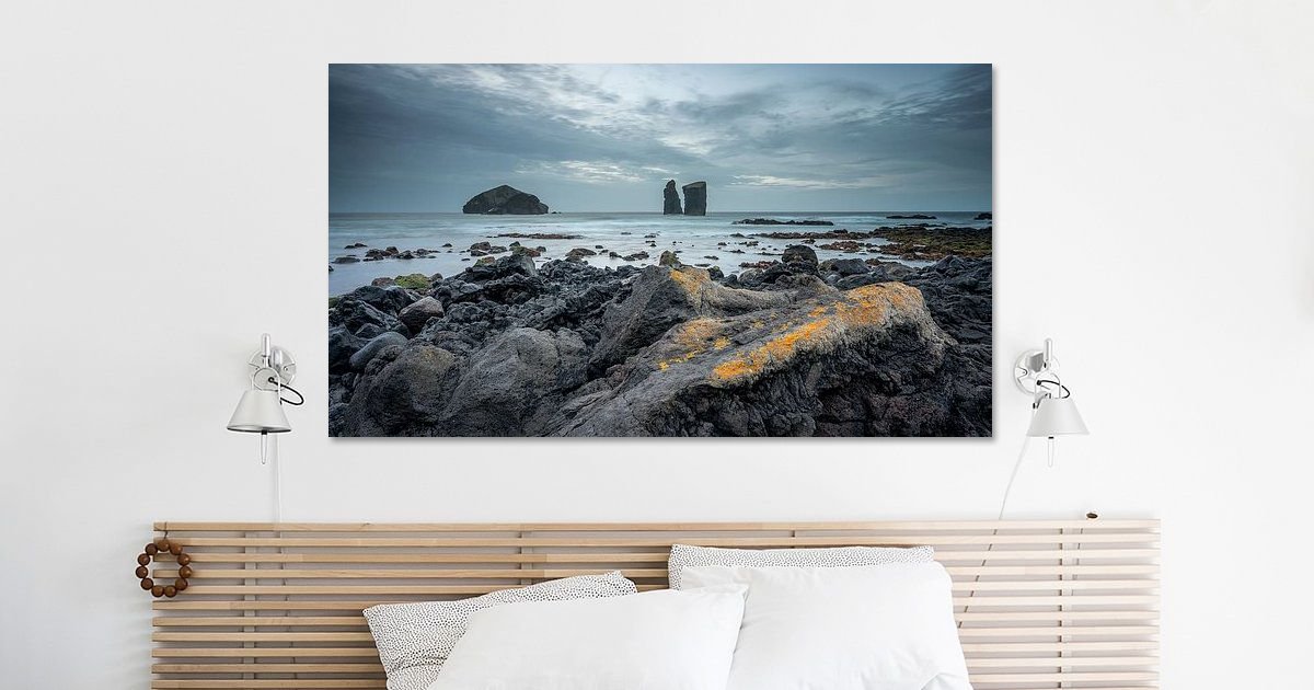 Mosteiros strand met uitzicht over de Atlantische Oceaan van Martijn ...