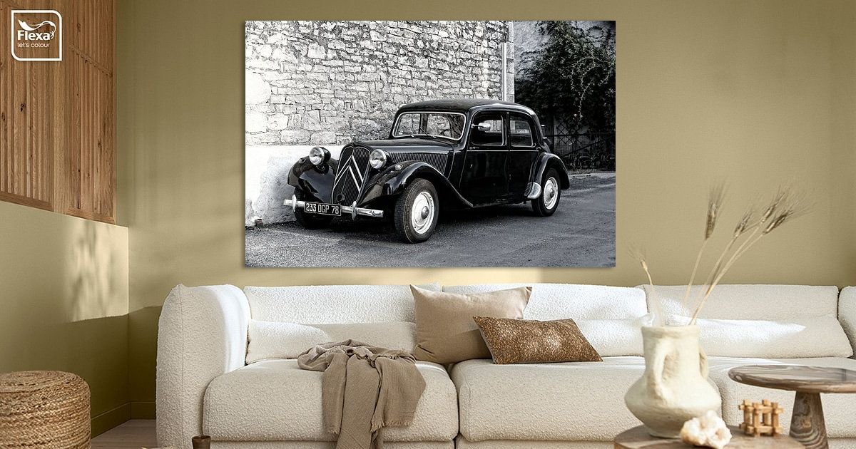 Citroen Traction Avant 4 by Wybrich Warns on canvas, poster, wallpaper ...