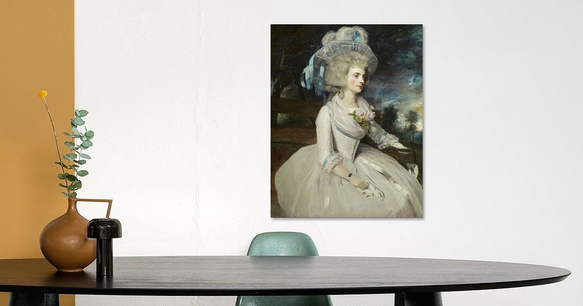 Lady Skipwith - Reynolds, Joshua Reynolds op canvas, behang, poster en meer