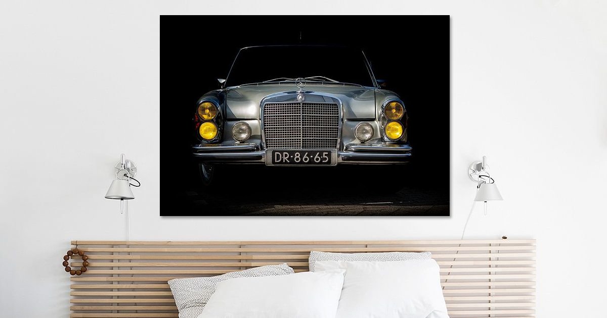 Mercedes-Benz Wall Art - Custom-Made & Free Shipping | Art Heroes