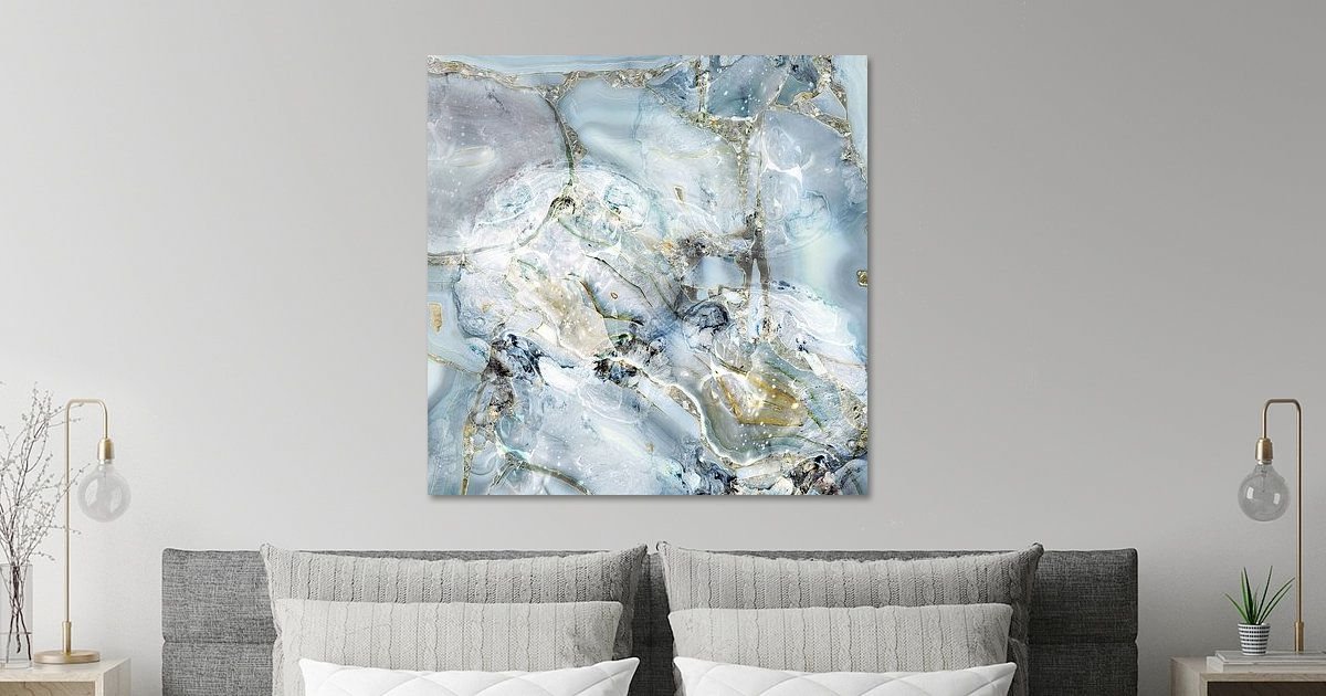 Modern abstract op canvas, poster, in elke afmeting