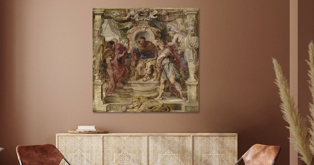 The Wrath of Achilles, Peter Paul Rubens on canvas, poster, wallpaper ...