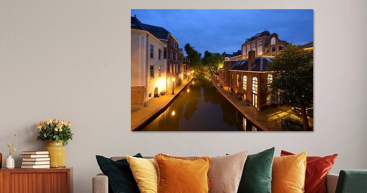 Former beer brewery De Boog on the Oudegracht in Utrecht by Donker ...