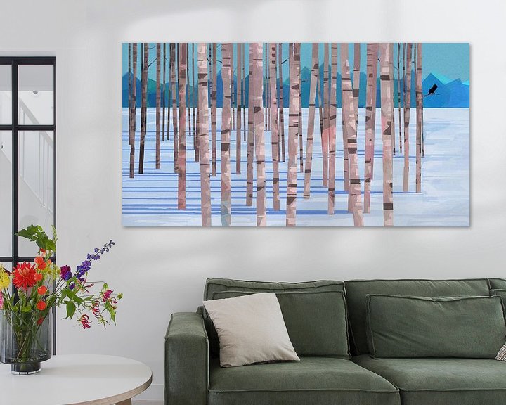 Ravenzang van Thomas Dijkstra op canvas, behang en meer