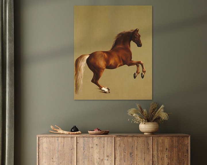 Whistlejacket, George Stubbs op canvas, behang, poster en meer