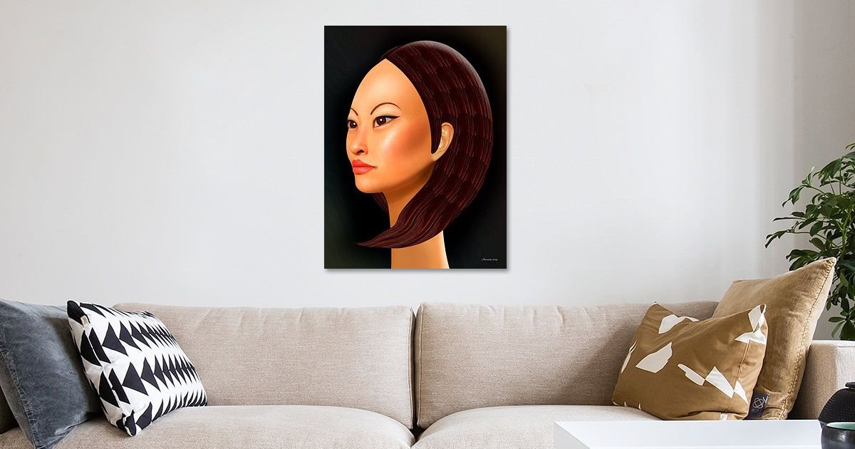 Haarfarbe Wandbilder auf Leinwand, Poster und mehr | Art Heroes