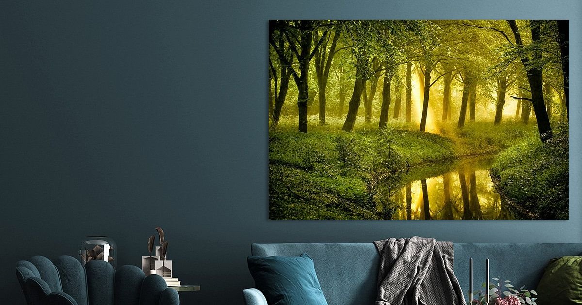 Pointing van Lars van de Goor op canvas, behang en meer