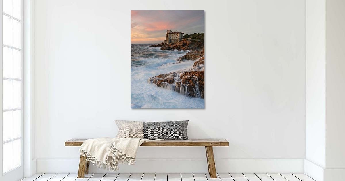 Castello del Boccale - Tuscany by Robin Oelschlegel on canvas, poster ...